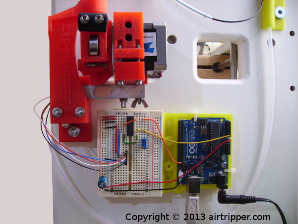 Arduino Circuit And Filament Force Sensor Airtrippers 3d Printer And Arduino Blog